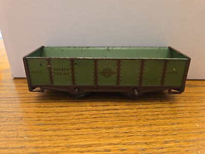 Hafner Trains 91876 O-27 Gauge Metal Tin Hopper Box Car Railroad (158 ...