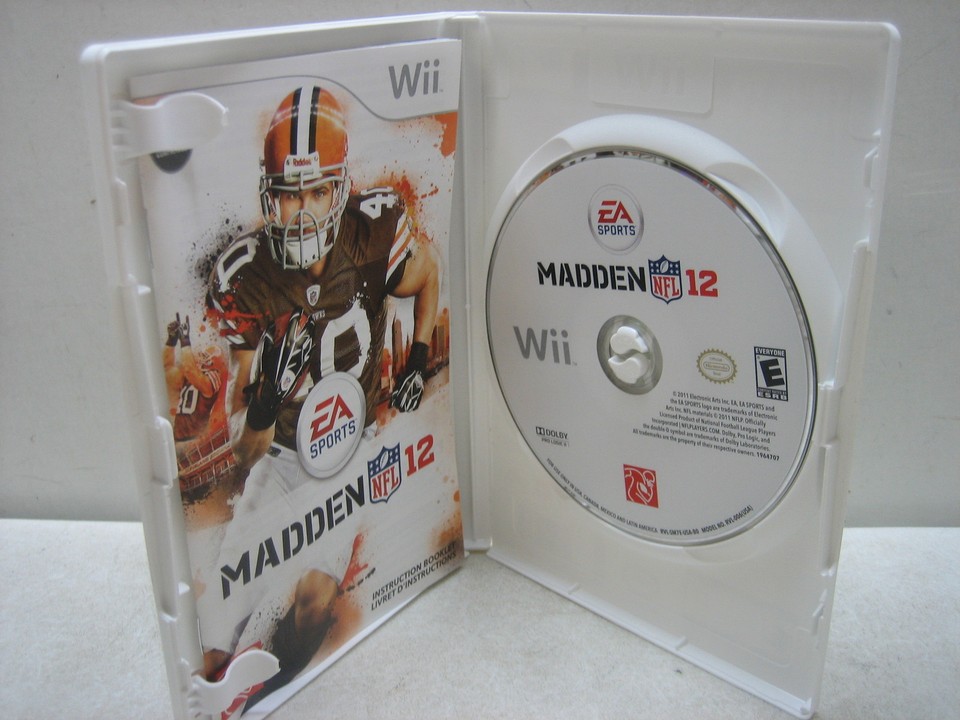 NINTENDO WII MADDEN 12 GAME COMPLETE & TESTED 14633196474| eBay