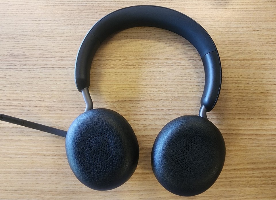 Jabra Evolve2 65 UC Stereo Wireless Bluetooth Headset HSC110W WORKS ...