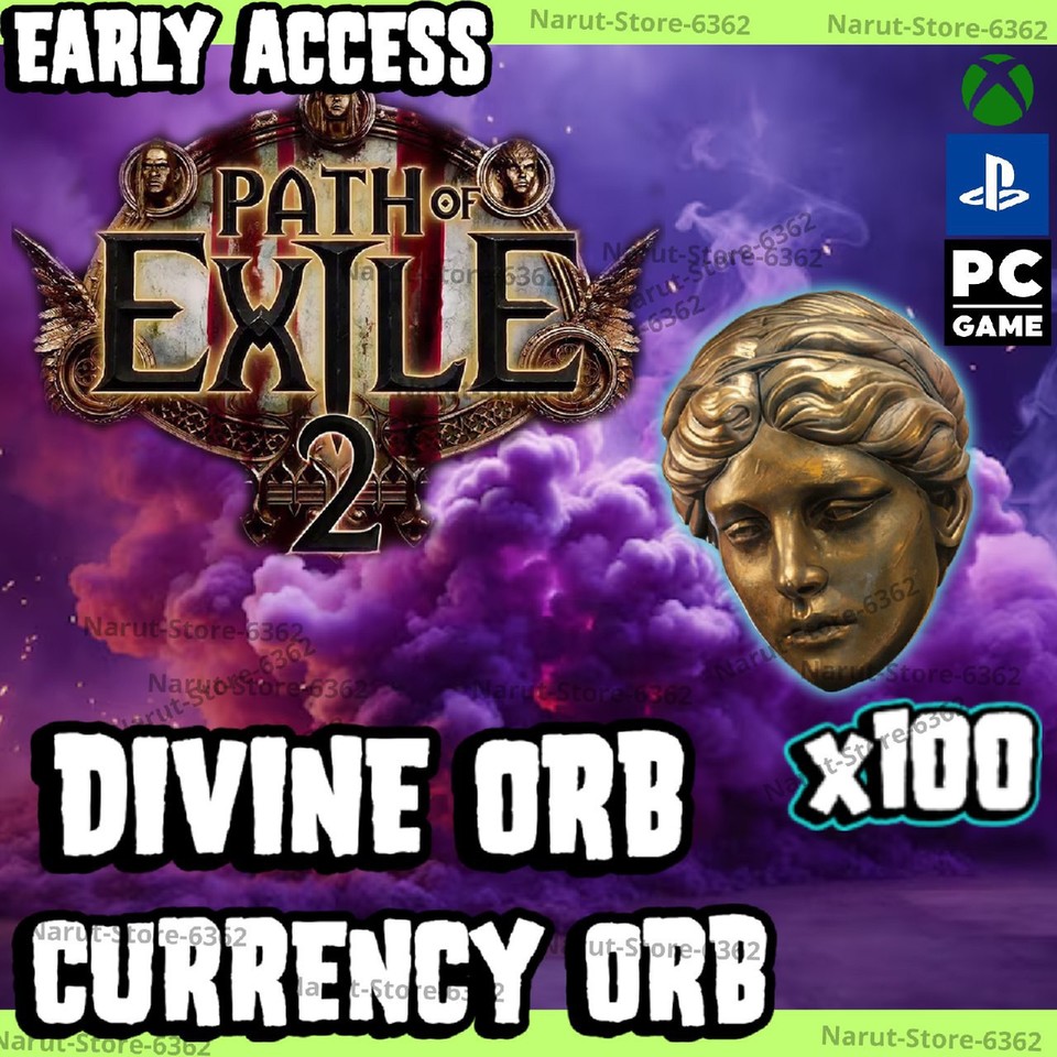 POE2 STANDARD LEAGUE 🔥 100x DIVINE ORB PATH OF EXILE 2 🌟 EARLY ACCESS | eBay
