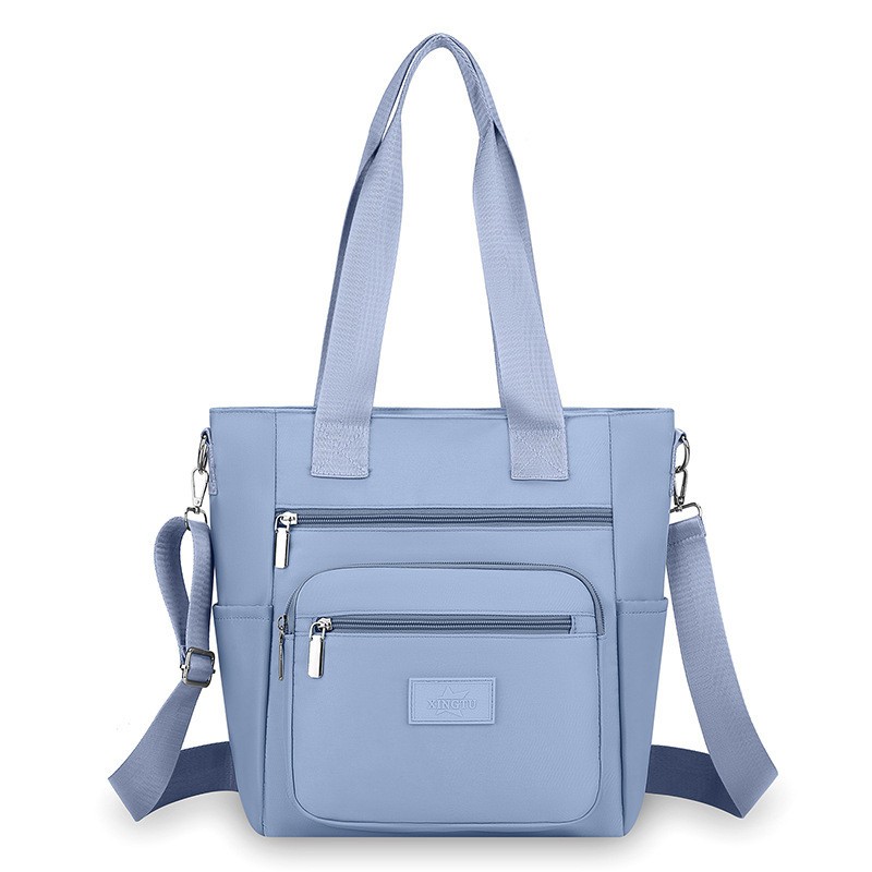 Ox Cloth Tote Bag For Women With Zipper Poets Casual Travel Purse | eBay UK