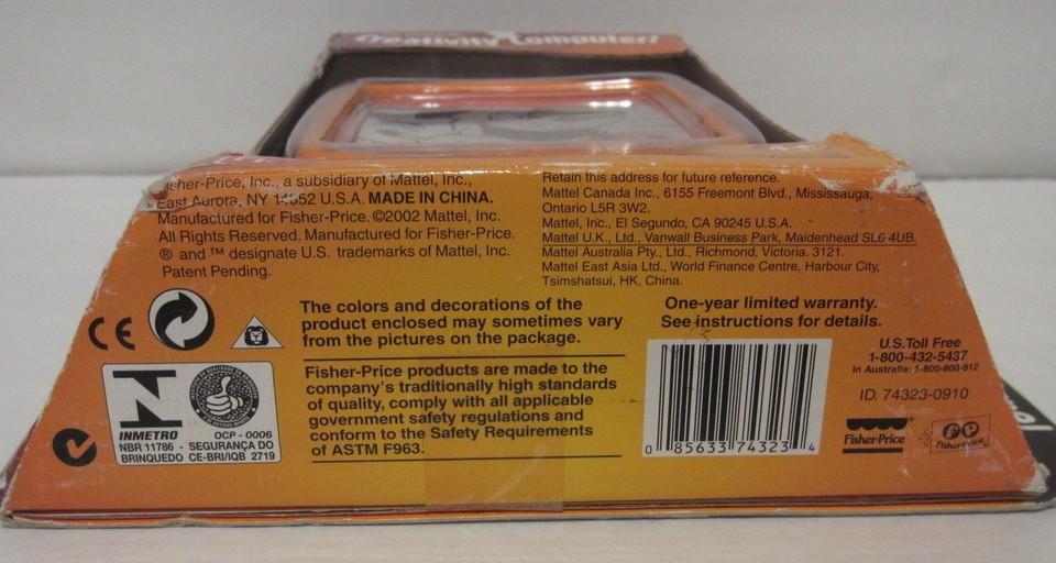 Pixter Original Console 2002 Fisher Price Sealed Box Free Shipping | eBay