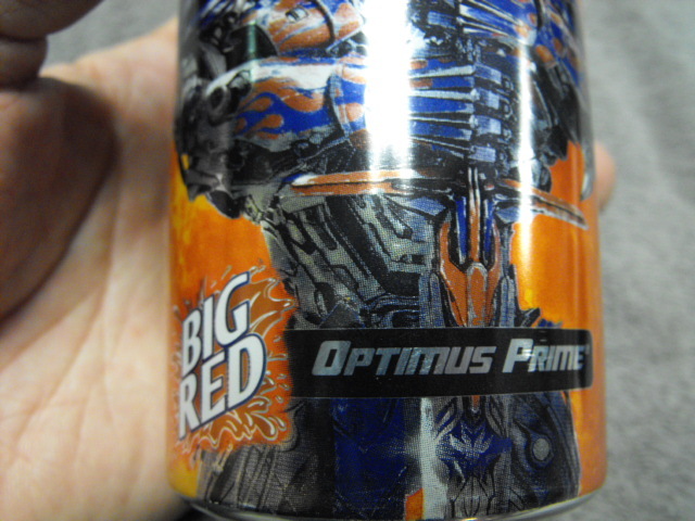 Big Red Soda Collectors Edition Transformer Optimus Prime, Empty Can | eBay