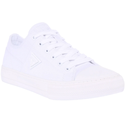 GUESS WOMENS TENNIS SHOE WHITE PRANZE, GWPRANZE WHT | eBay
