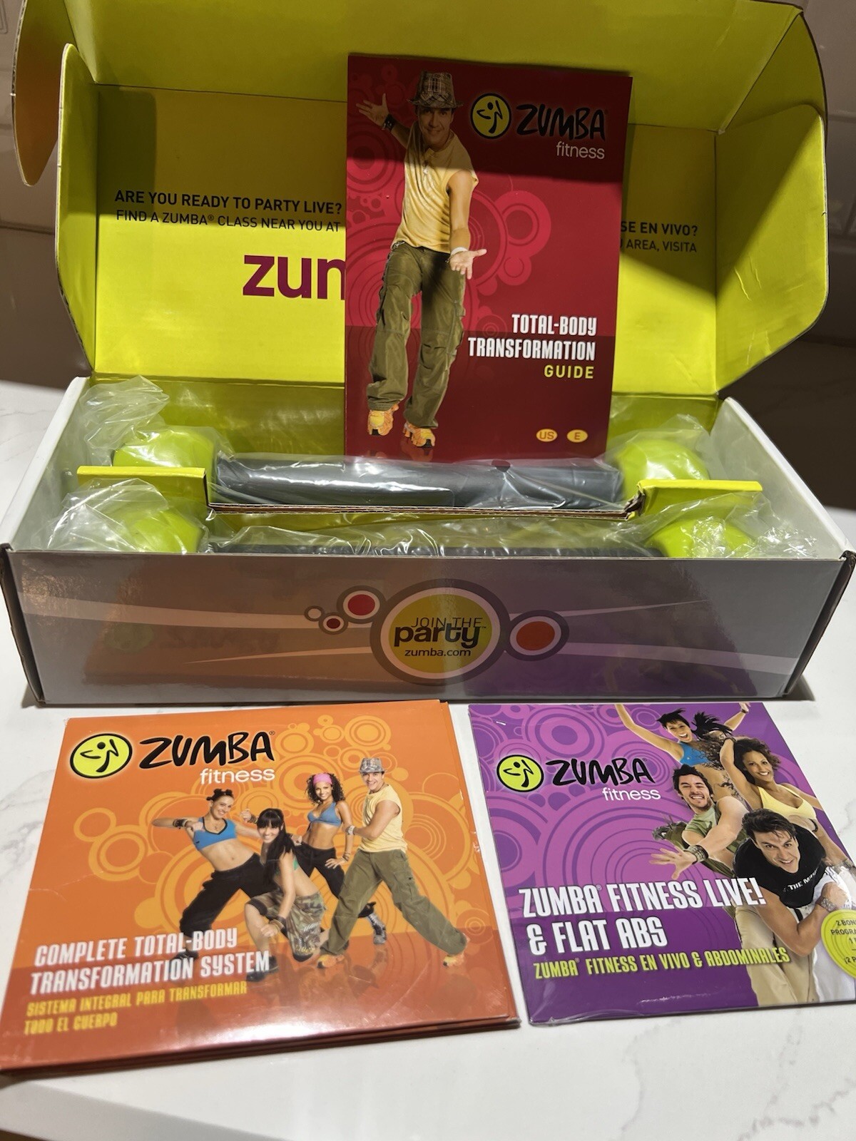 Zumba Fitness (D0D00002)Total Body Transformation System DVD Set for ...