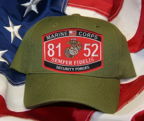 MOS 8152 SECURITY FORCES HAT PATCH CAP MARINES | eBay