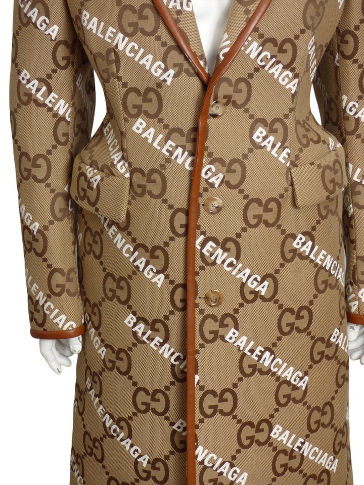 GUCCI x BALENCIAGA- NWT 2021 Hacker Coat, Size XL | eBay