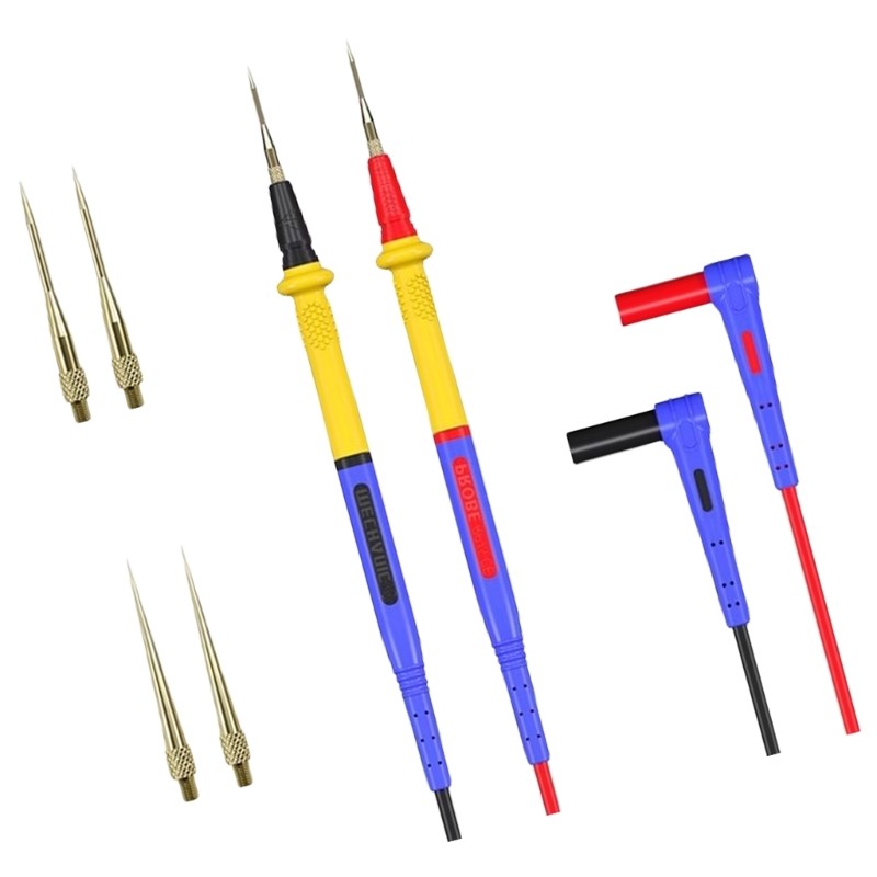 20A 1000V Probes Test Leads Pin For Digital Multimeter Needle Tip Multi ...