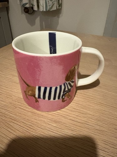 Joules Cuppa Porcelain Mug Z - Breton Daschund Cup Vgc | eBay