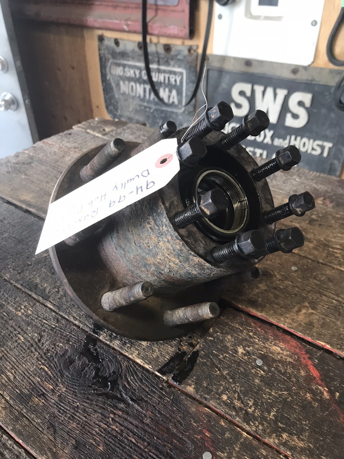 1994-1999 DODGE RAM 3500 DUALLY WHEEL HUB WITH DRUM BRAKES | eBay