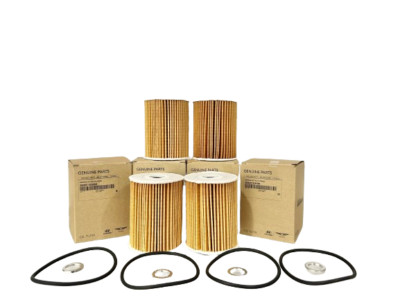 17-18 Genesis G80 3.8L I 19-24 Hyundai Palisade 3.8L Oil Filter 4PK ...