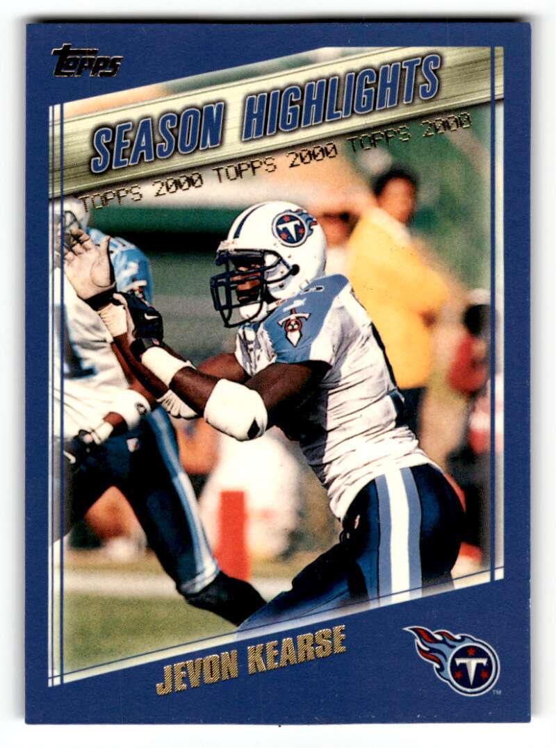 2000 Topps #179 Jevon Kearse Tennessee Titans Football Cards EX/NM ID ...