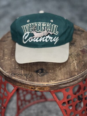 Vintage White Tail Country SnapBack | eBay