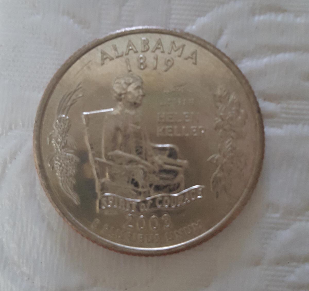 2003-D Alabama Statehood Quarter UNCIRCULATED from ODB roll - Free ...