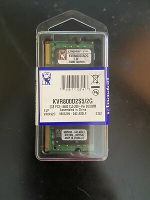 KVR800D2S5/2G Kingston Memory Module | eBay