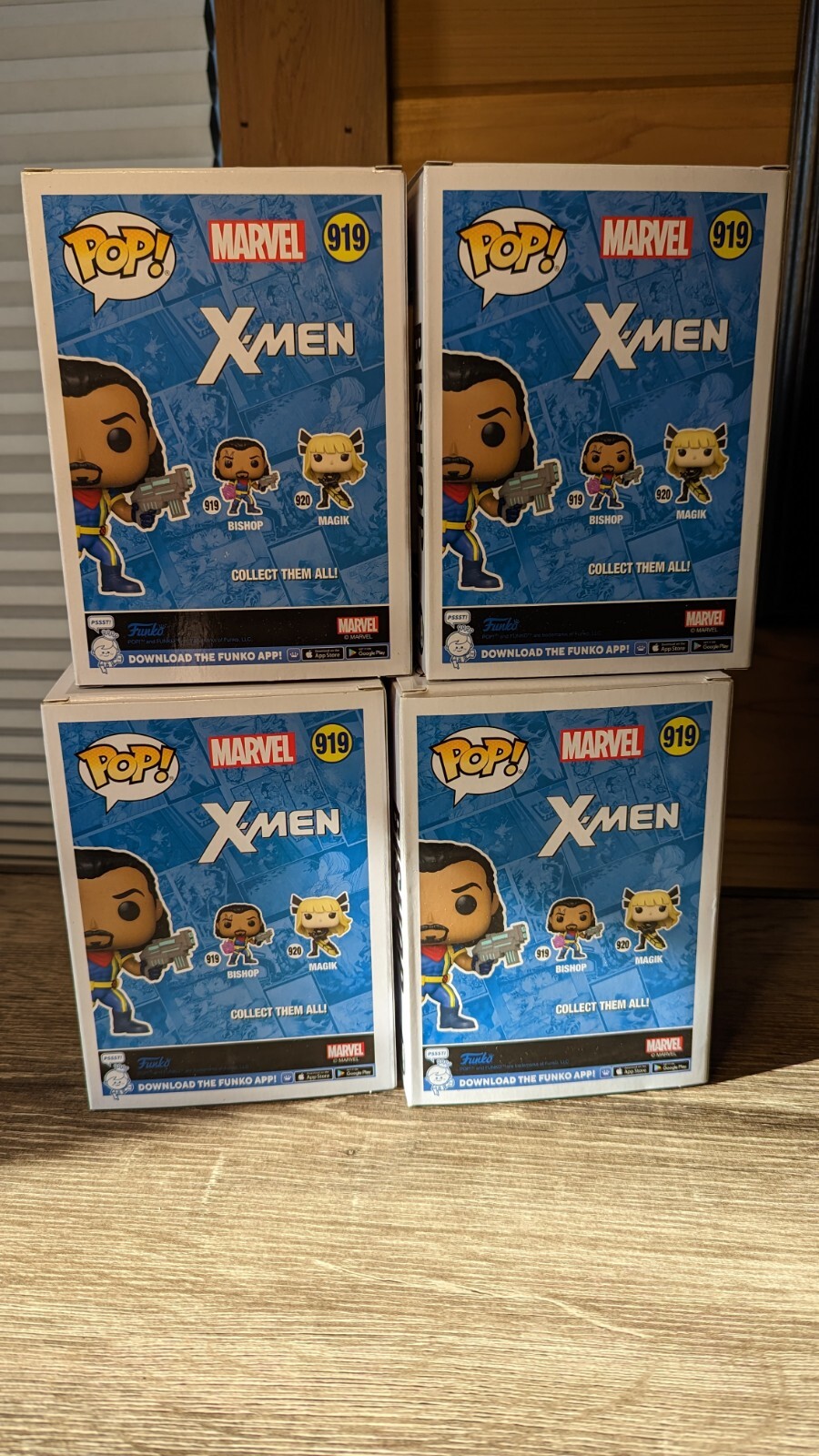 Funko Pop Marvel X-Men Bishop #919 Walgreens Exclusive NEW (4 available ...