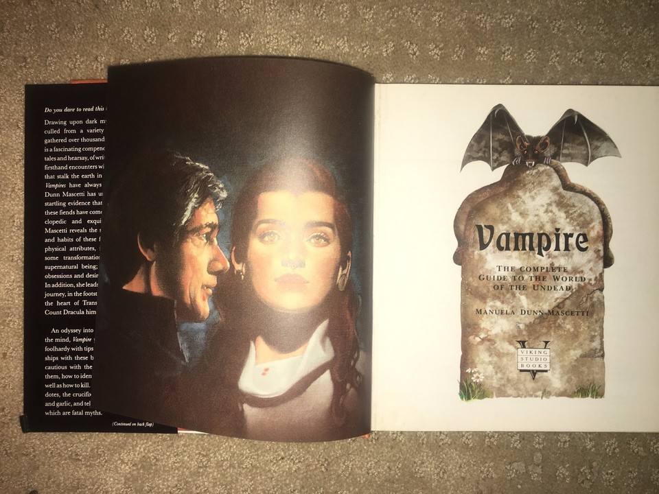 Mascetti, Manuela Dunn VAMPIRE : 1st Edition 1st Printing HC DJ | eBay