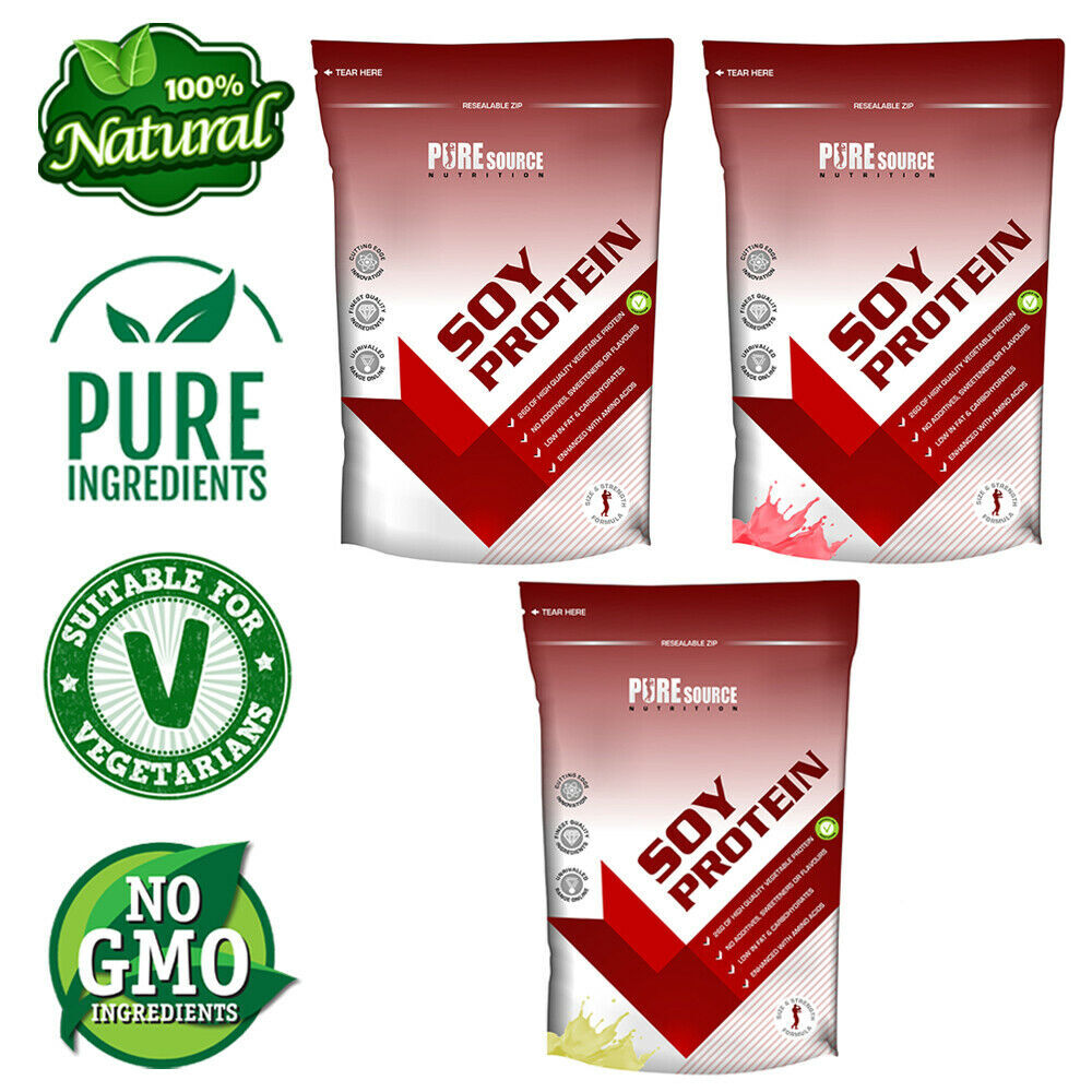 PSN Soy Protein Isolate Powder Flavoured|Natural 1Kg-Vegan Protein ...