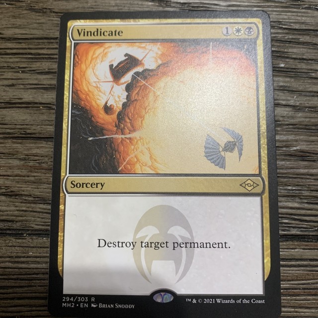 MTG Vindicate Modern Horizons 2 294/303 Regular Rare for sale online | eBay