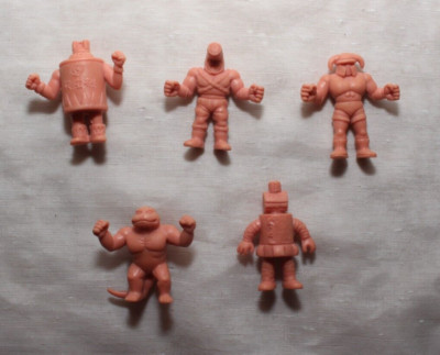 Mattel M.U.S.C.L.E. Men #074 #078 #079 #080 #158 Vintage 1980's | eBay