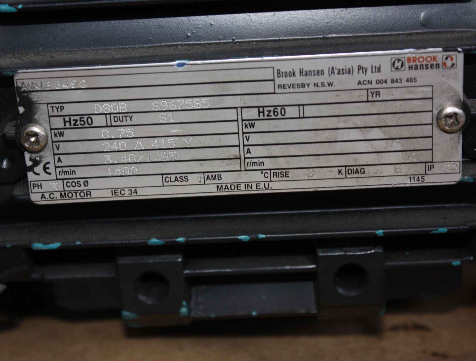 JAVAC Direct Drive DS75 Double Stage High Vacuum Pump 0.75kW Brook ...