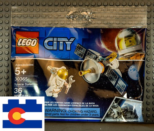 Lego 30365 Lego Space Satellite New Sealed in Hand NASA Space-X ESA ...