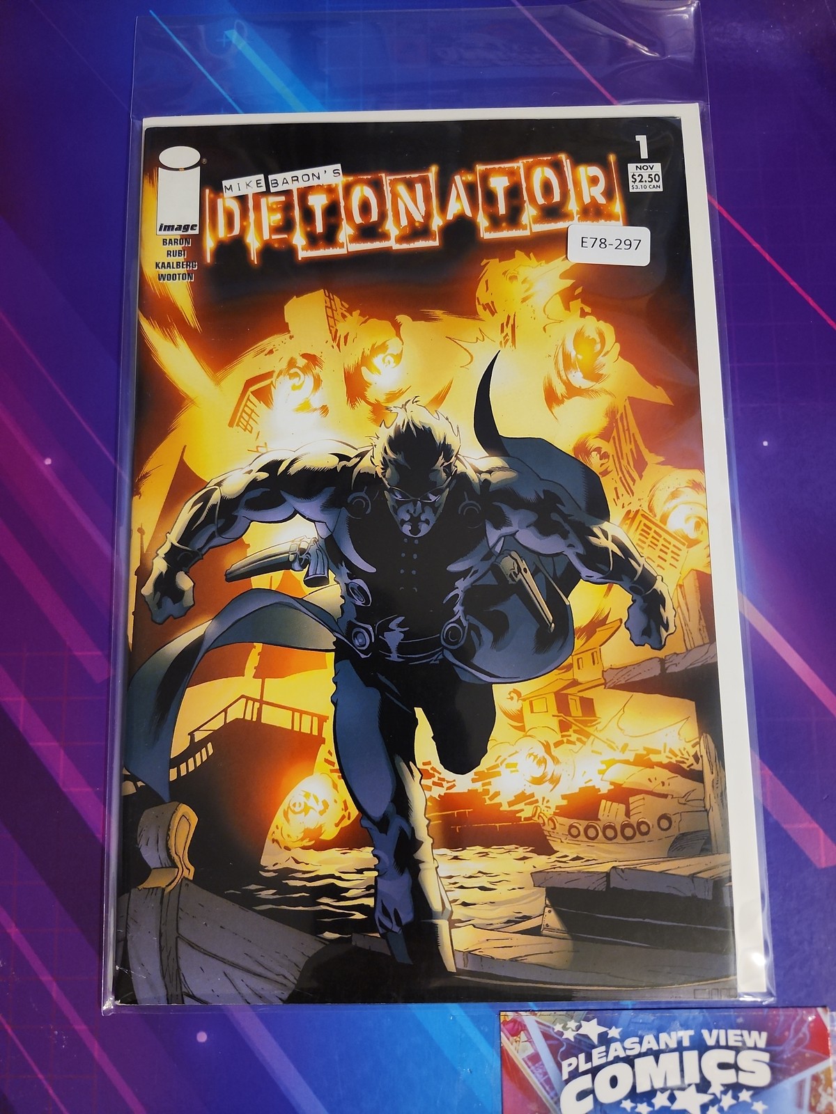 MIKE BARON'S: DETONATOR #1 MINI 8.0 IMAGE COMIC BOOK E78-297 | eBay