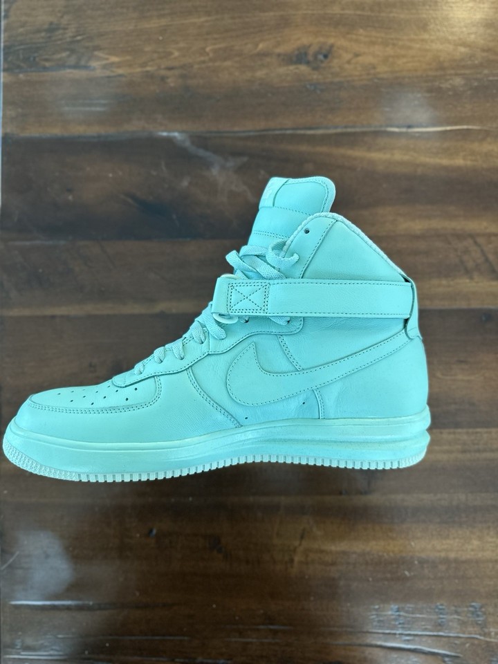 Nike Air Force 1 High Men’s Size 12 Aqua Teal Blue NIKEiD Custom ...