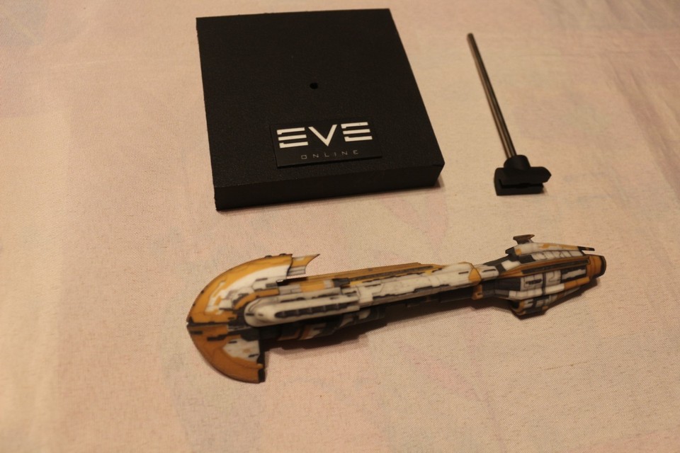 Eve Online Amarr Empire Ship Armageddon by Integral Reality Labs | eBay