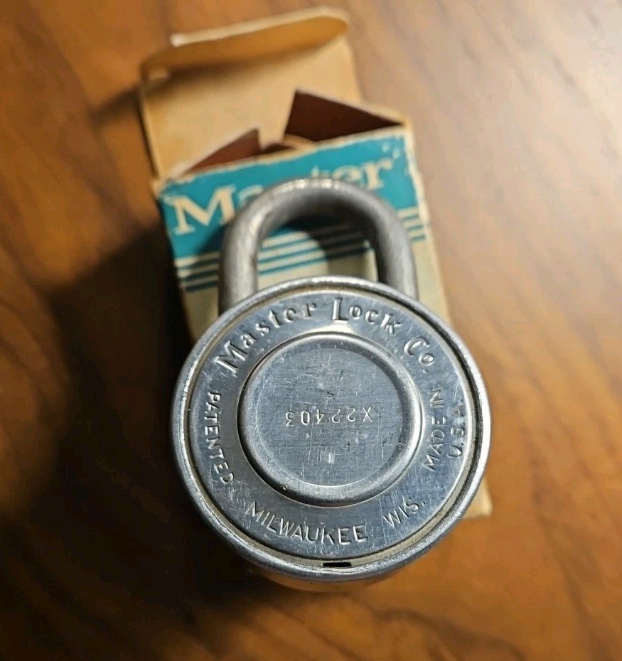 VTG Master Lock 1500 Combination Dial Preset Padlock Lock Locker School ...
