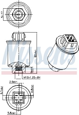 PRESSURE SWITCH AIR CONDITIONING 301035 FOR AUDI AFY/AEB/AWT/ARK/ANB ...