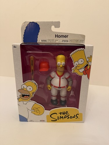 JAKKS Pacific - The Simpsons - Homer Simpson Baseball Action Figure ...