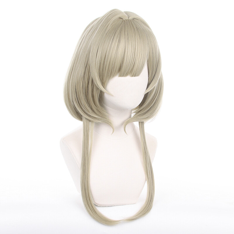 Genshin Impact Sandrone Linen Long Hair Anime Wig Party Cosplay Costume ...