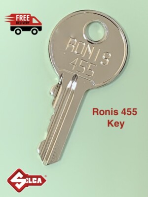 RONIS 455 Key Switch Key- EAO Keyswitch #-ZBG455 SCHNEIDER-Emergency ...