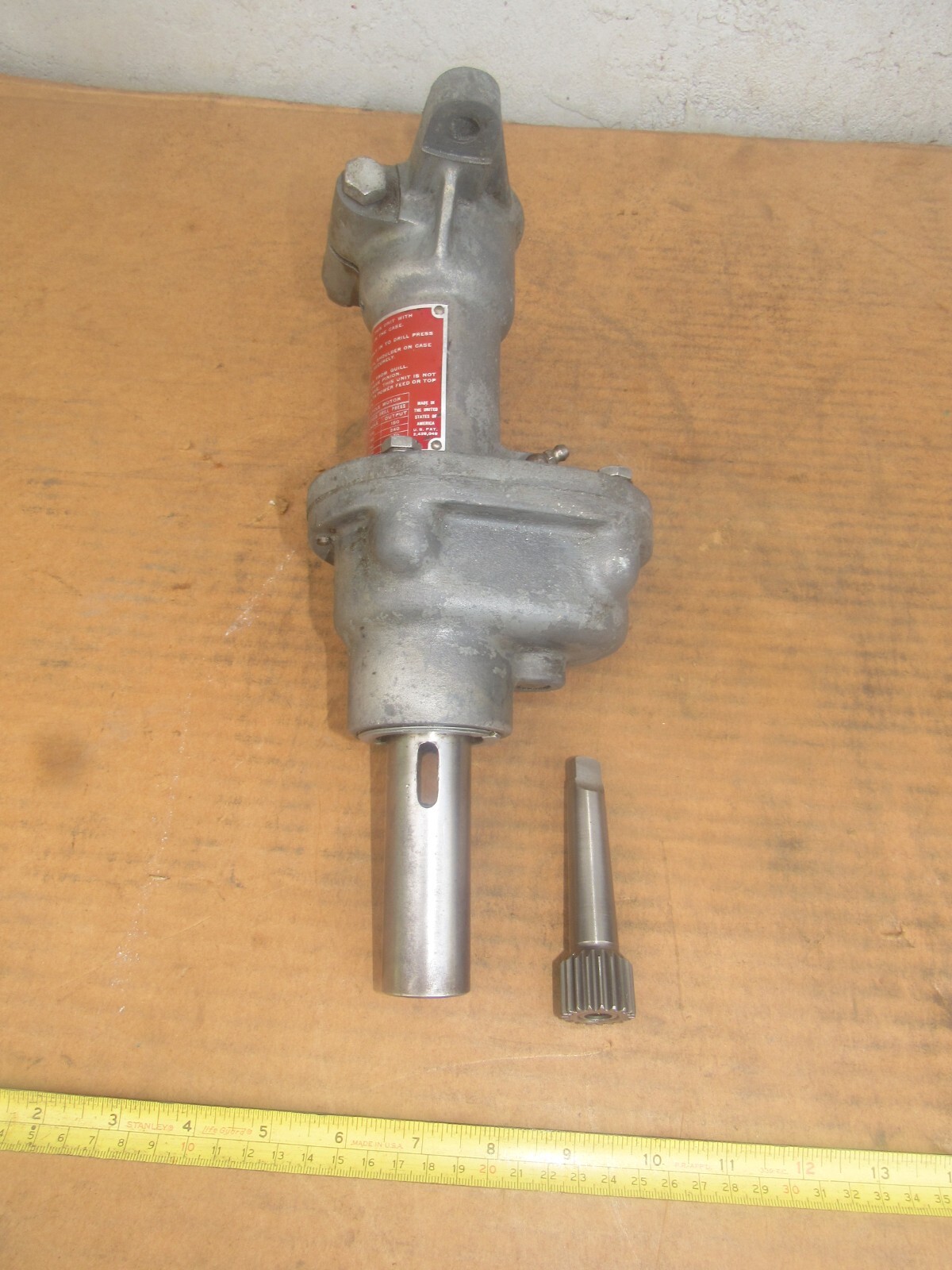 Delta+Rockwell+17%E2%80%9D+DP813+Drill+Press+Speed+Reducer+Ratio+5+1 ...