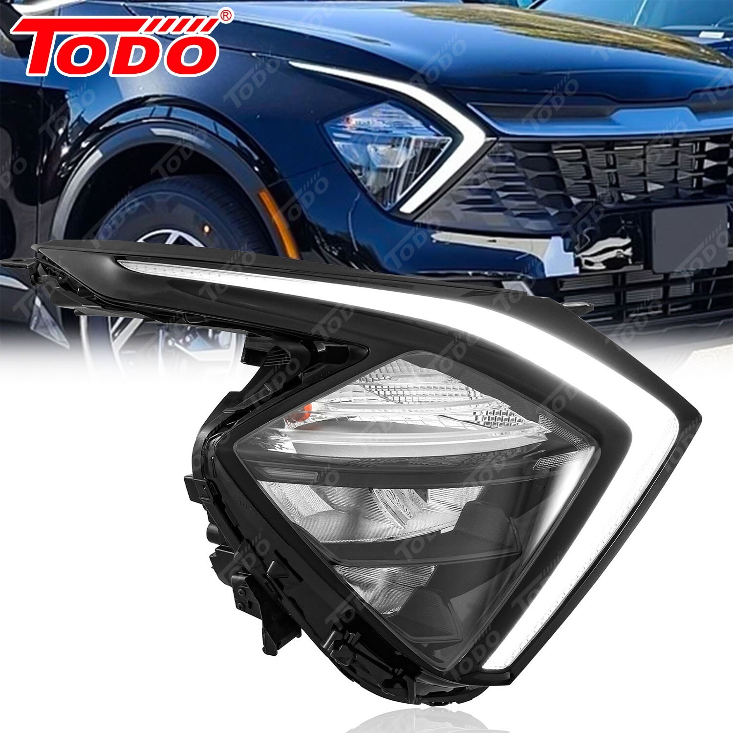 For 2022-2024 Kia Sportage SX EX LX Headlight LED Passenger Side ...