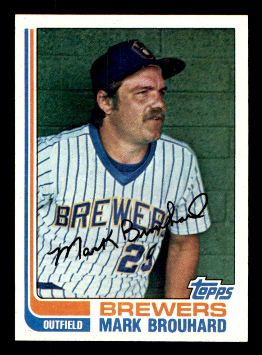 1982 Topps Baseball #517 Mark Brouhard EX/MT or Better *cc1 | eBay
