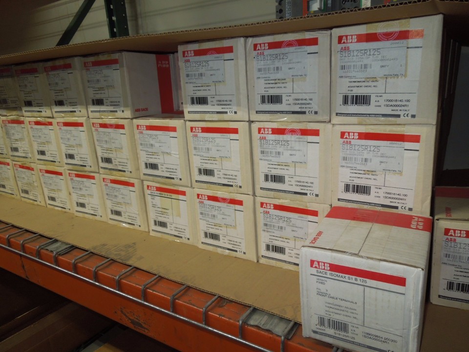 ABB SACE S1 S1B S1B125R125 125A 3P 500VAC / 250V DC Circuit Breaker New ...