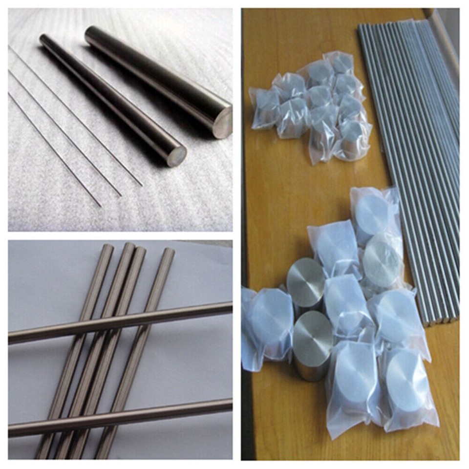 GR5(Ti-6Al-4V) Titanium Stick Round Bar Solid Rods Dia. 1mm - 200mm | eBay