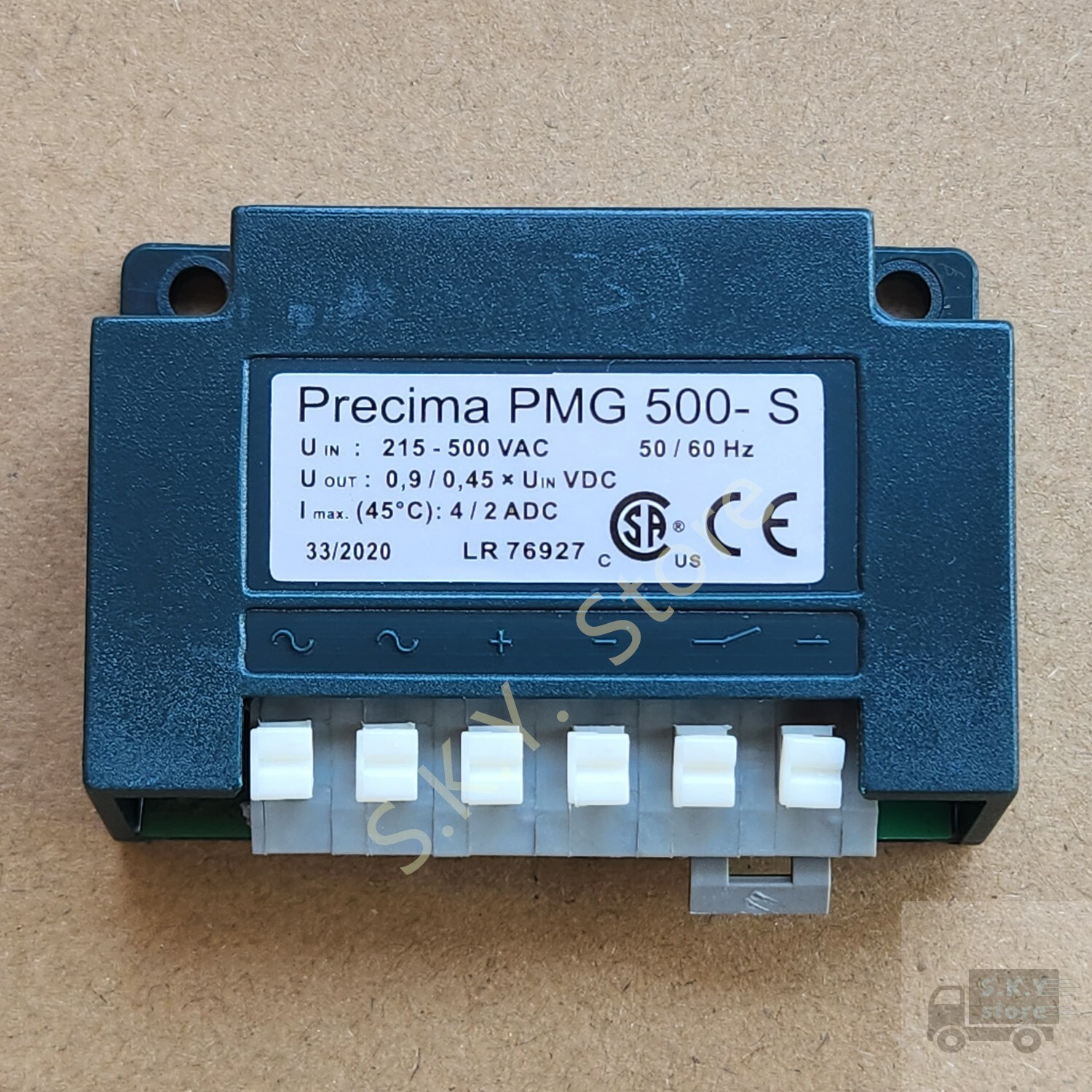 1x Osprey Precima PMG 500-S Rectifier Input 215V~500VAC, output 0.9/0. ...