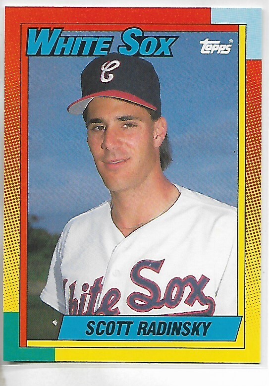 1990 Topps Traded Scott Radinsky Card | eBay