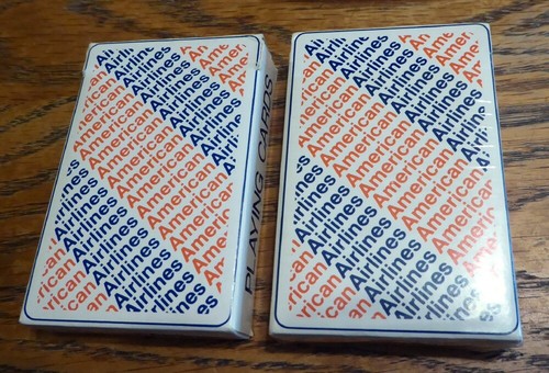 (2) Vintage American Airlines AA Decks of Playing Cards Complete. | eBay