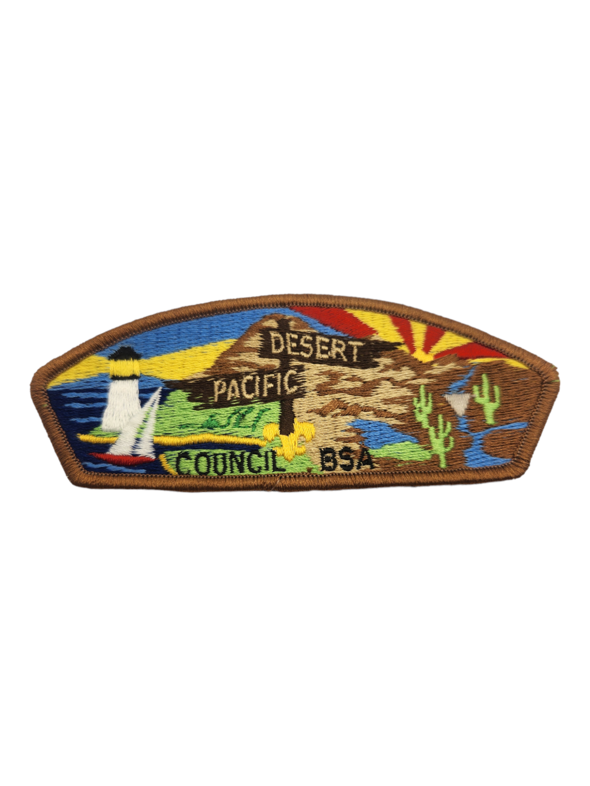 Desert Pacific Council Shoulder Boy Scout BSA Patch | eBay