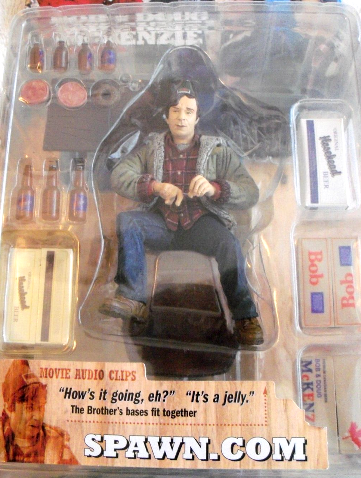 McFarlane Toys Sctvs Bob Doug Mckenzie Individually Carded Set Action ...