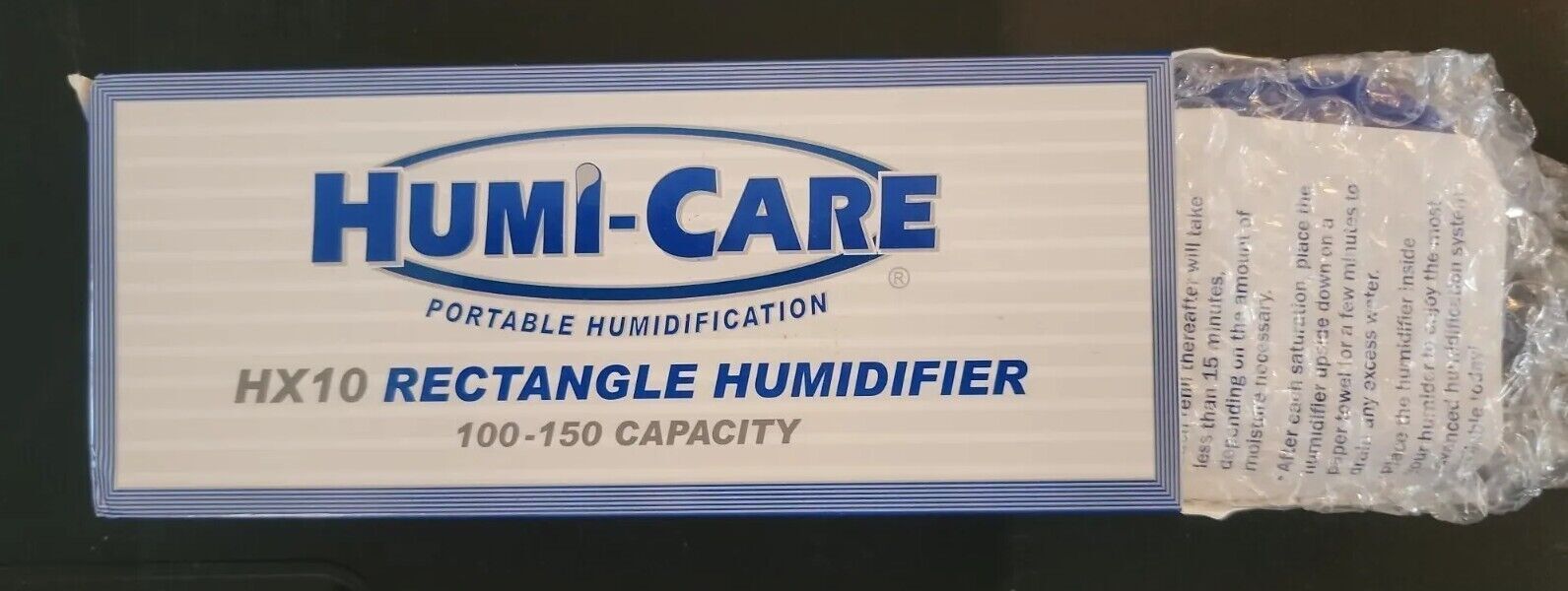 Humi-Care HX10 Crystal Gel Rectangle Humidifier For Cigar Humidors ...