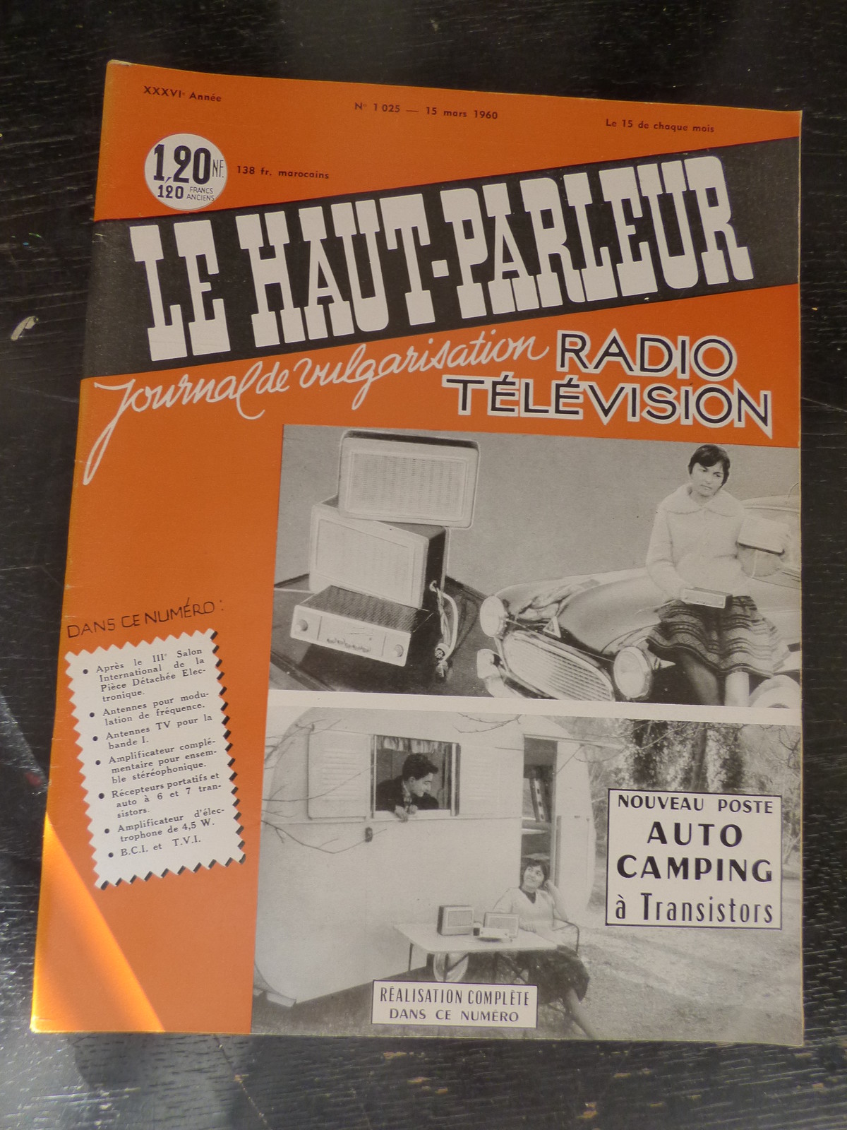 Magazine The Speaker No 1025 - Mars 1960 | eBay Australia