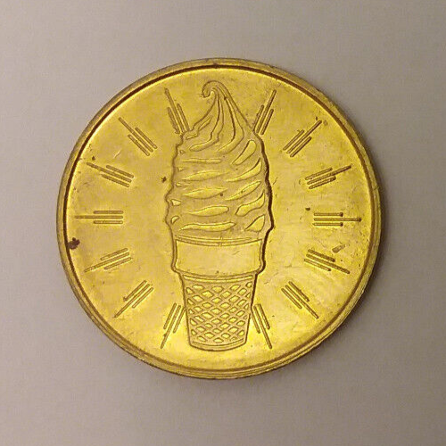 Flavor Burst Ice Cream Cone Trade Token 25mm | eBay