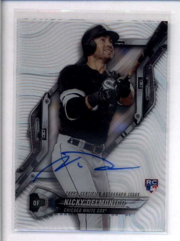 NICKY DELMONICO 2018 TOPPS HIGH TEK ROOKIE AUTOGRAPH AUTO AJ9702 | eBay