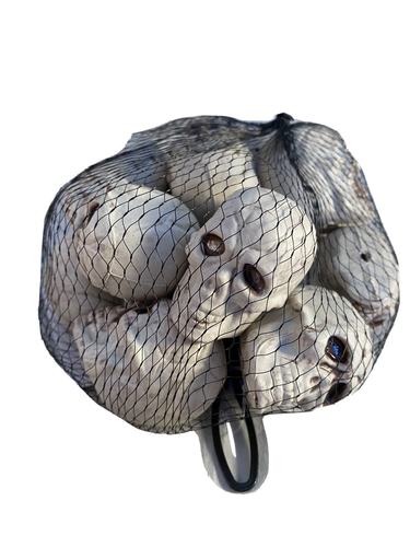 Bag of 12 Piece Small Skull Heads Skeleton Halloween Prop Table Décor ...