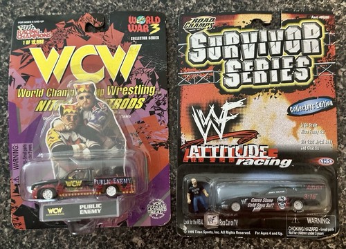 Racing Champions & Road Champs 1:64 WCW Public Enemy And WWF Stone Cold ...